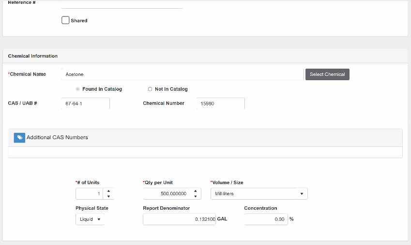 Managing the Status of Your Chemical - Environmental Health and Safety ...