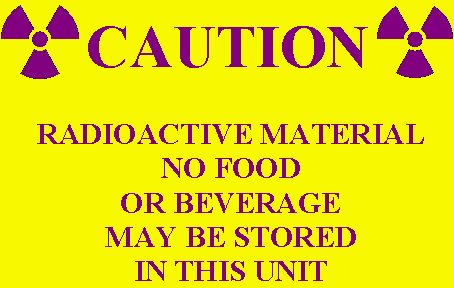 Signage - Environmental Health and Safety