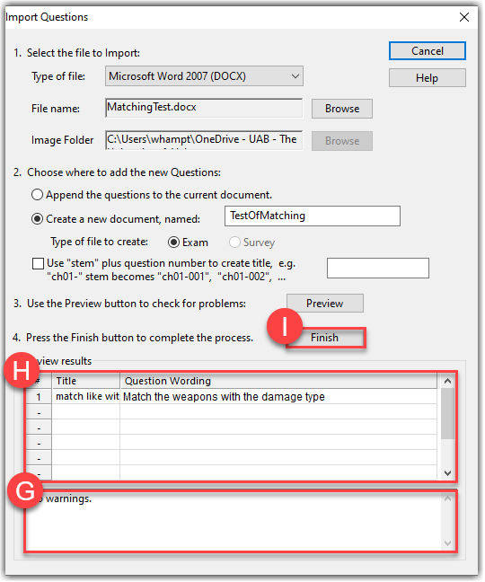 Respondus Import Guide - The Office of Learning Technologies