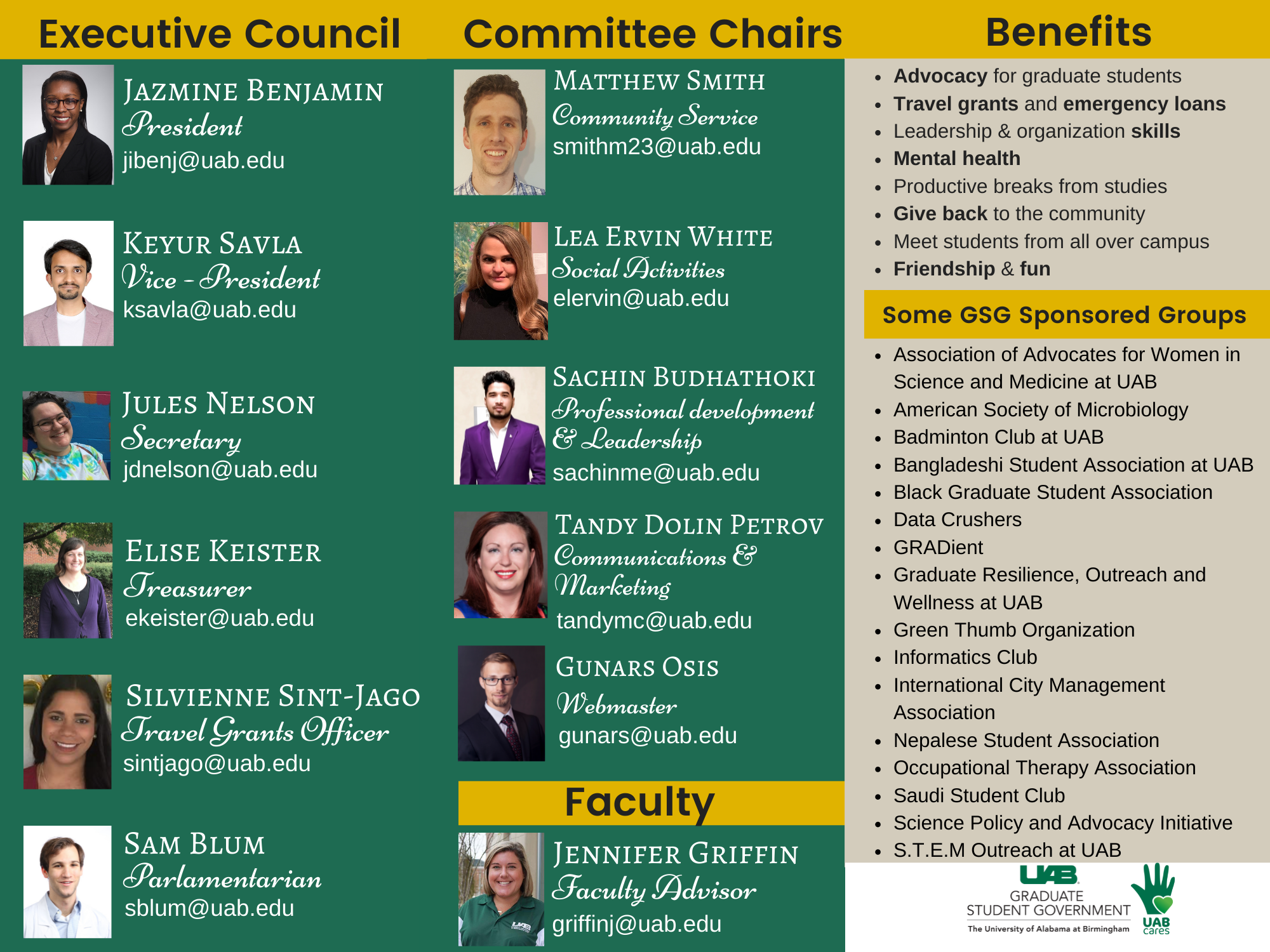 Graduate Student Government | UAB
