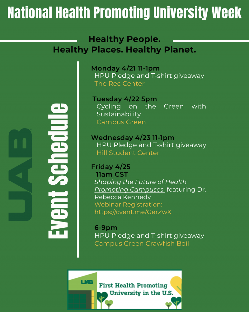 National HPU Week | Health Promoting University