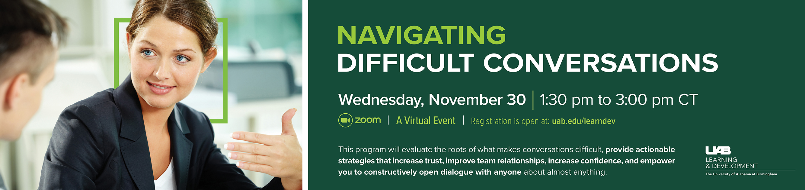 Organizational Learning & Development - Human Resources | UAB