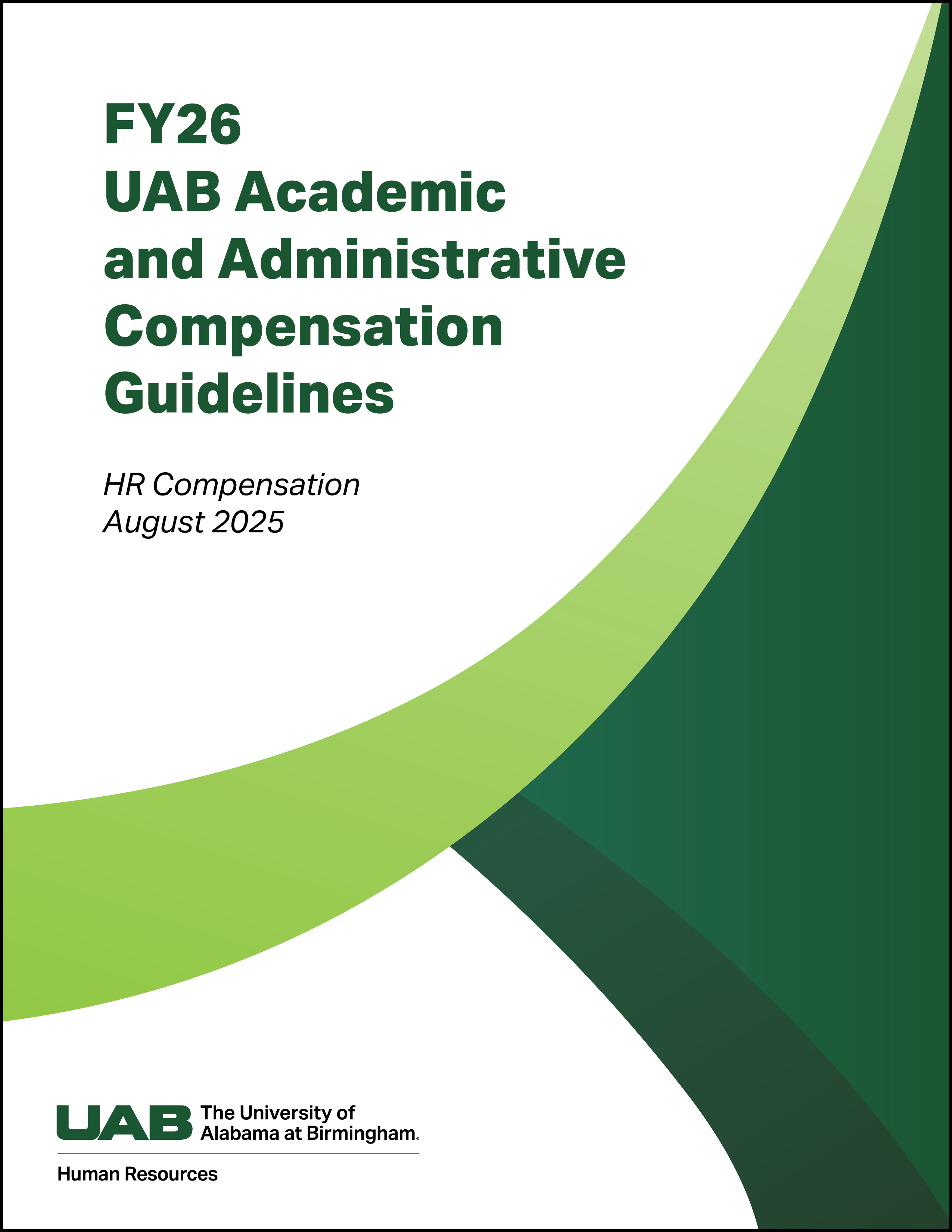 Compensation Guidelines Human Resources