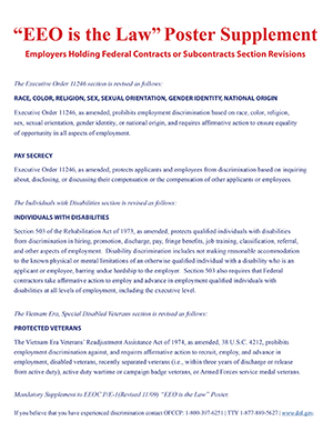 Federal & State Mandated Posters - Human Resources | UAB