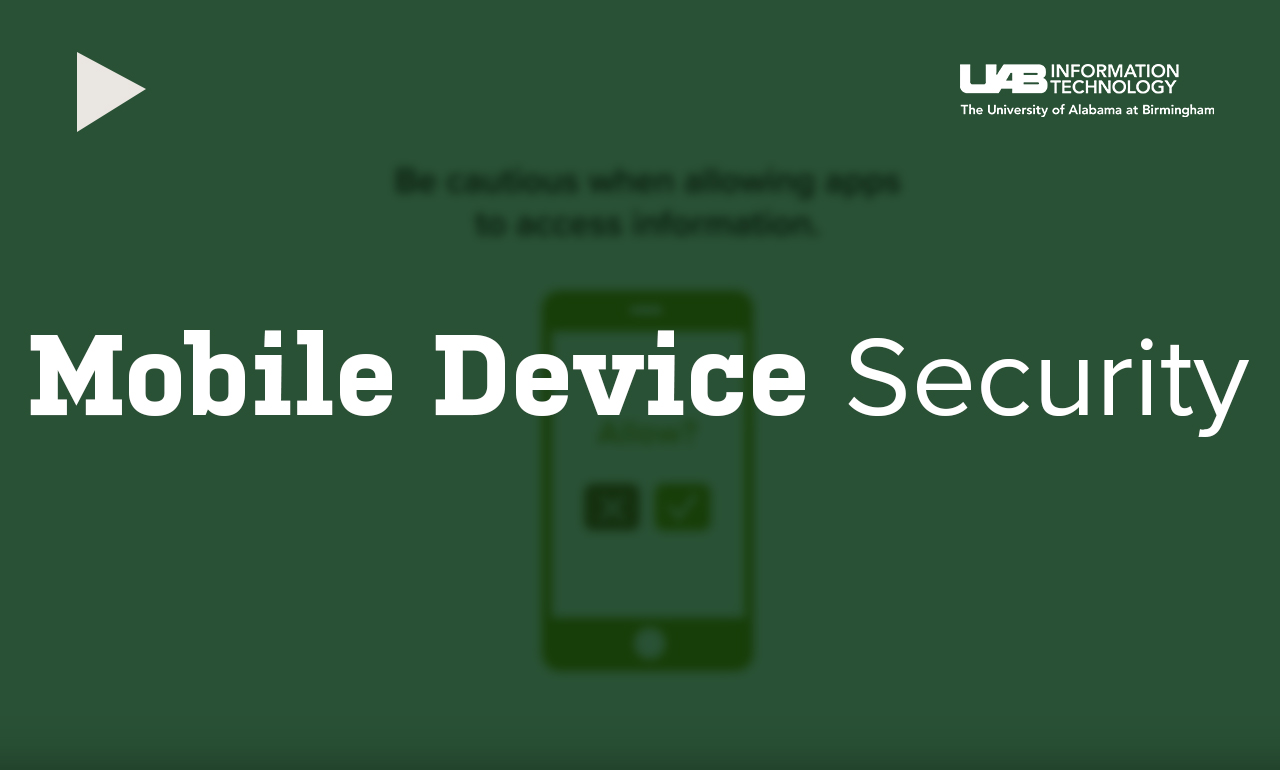 Security Awareness - IT | UAB