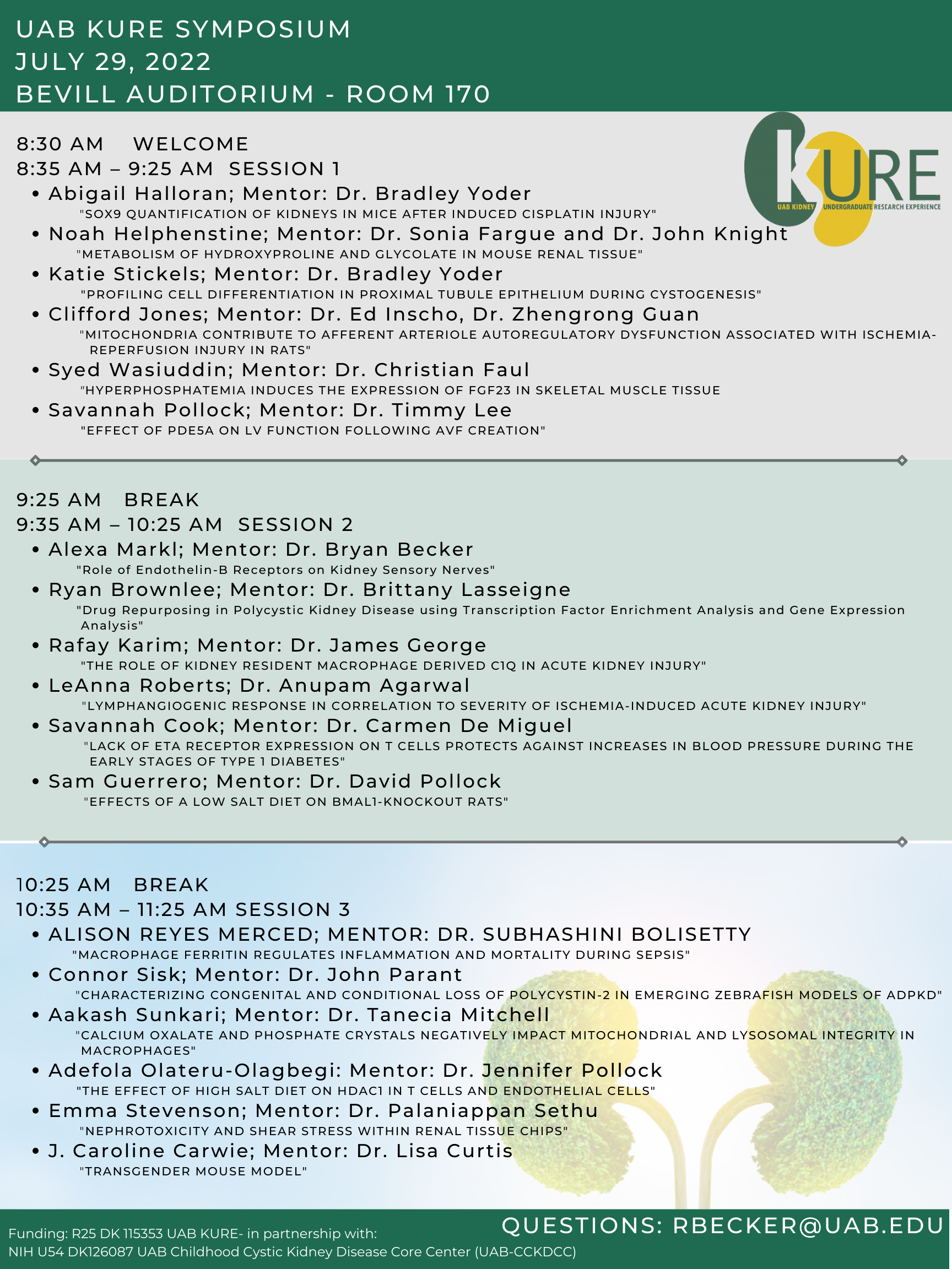 UAB KURE Alumni - Nephrology