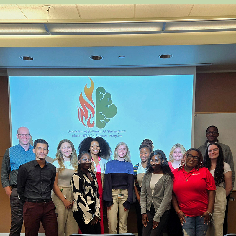 Blazer BRAIN summer program shapes the future of neuroscience - Heersink School of Medicine News