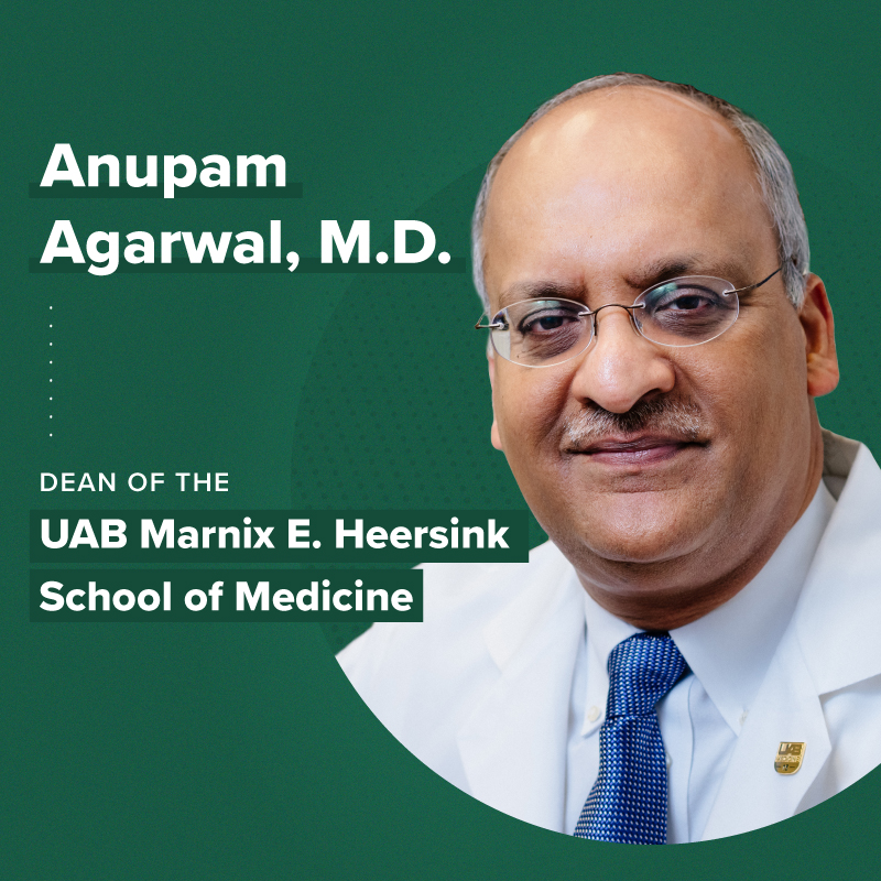 Get to Know Dean Agarwal: The Journey to Medicine - Heersink School of ...