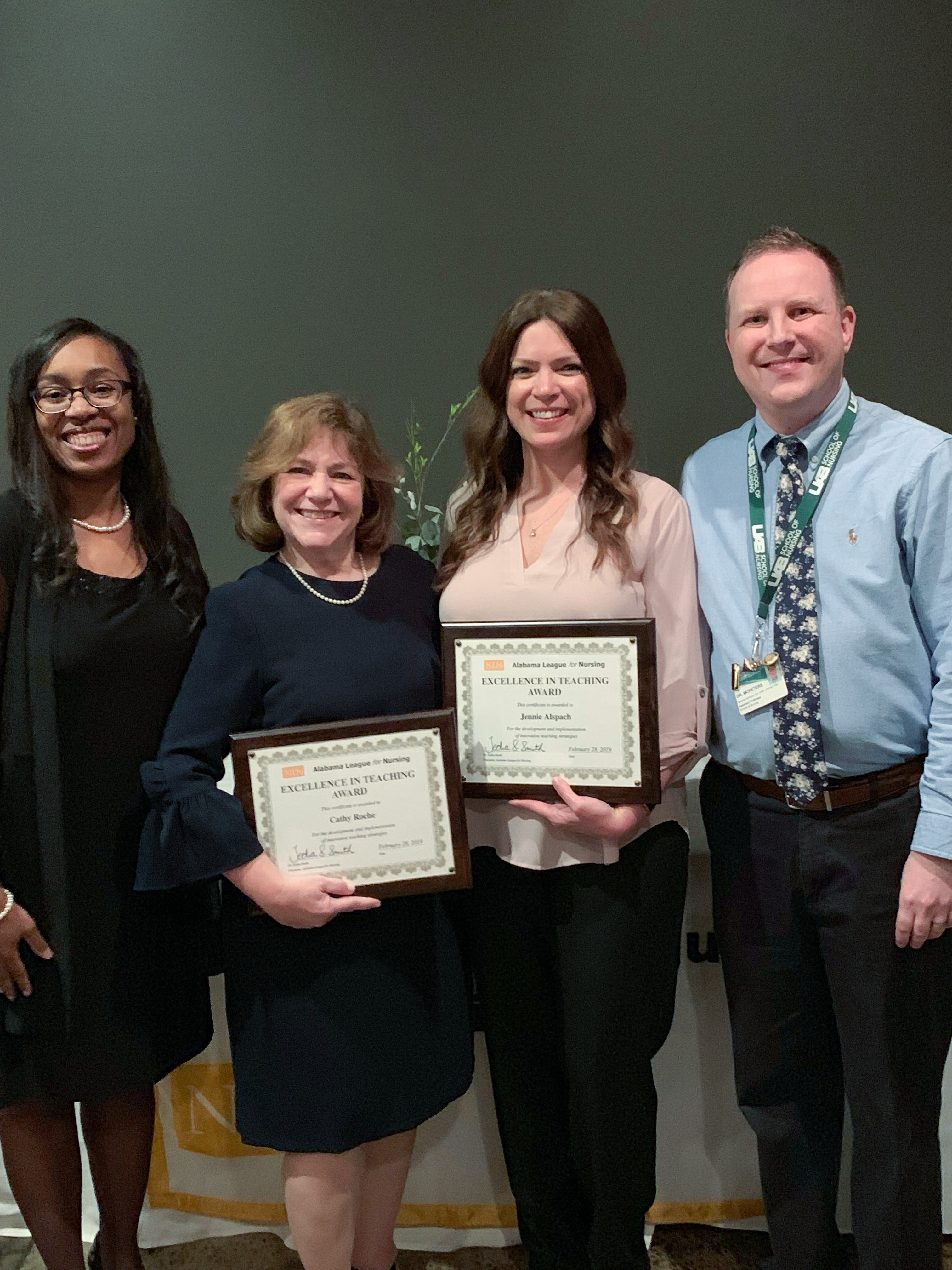 Faculty recognized for excellence in teaching - School of Nursing - News
