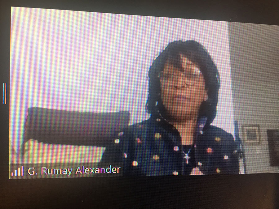 National leader Alexander presents at DNP intensive - School of Nursing ...