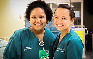 Cancer survivor Malia McCoy spends a day at the UAB School of Nursing ...