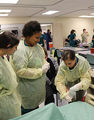 Cancer survivor Malia McCoy spends a day at the UAB School of Nursing ...