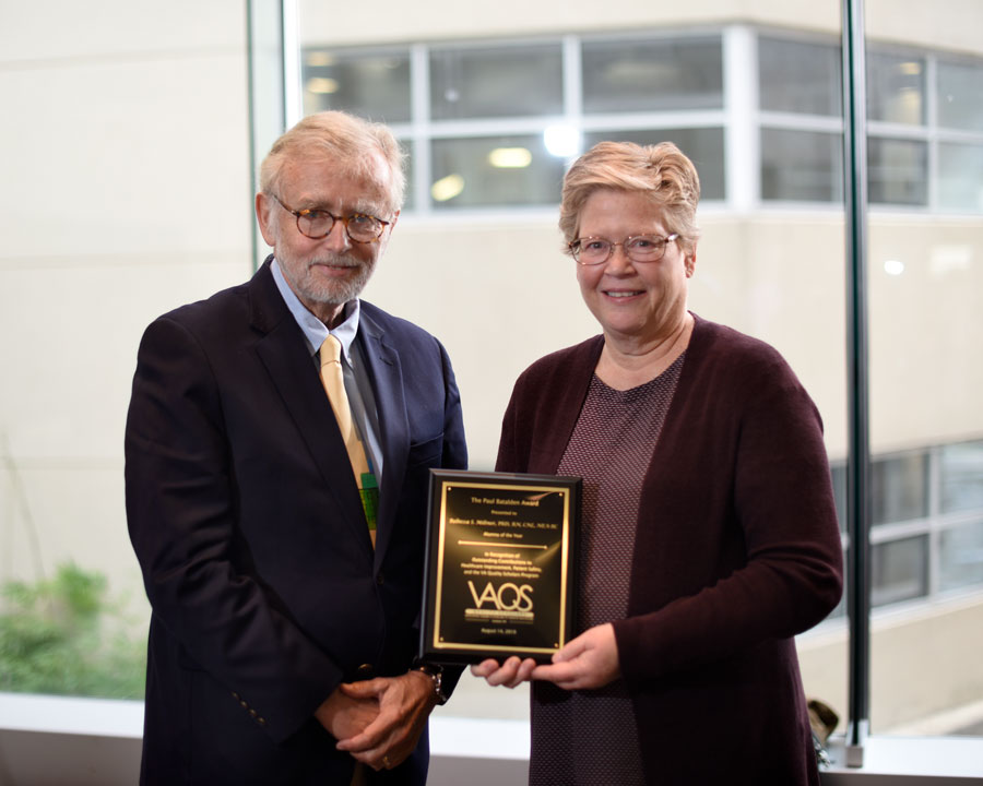 Miltner honored by QSEN, VAQS - School of Nursing - SON News