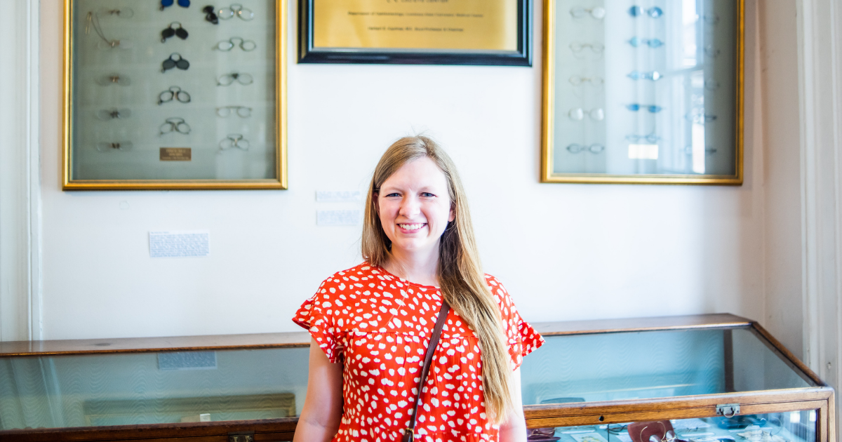 Platt wins NOSA logo design contest - School of Optometry