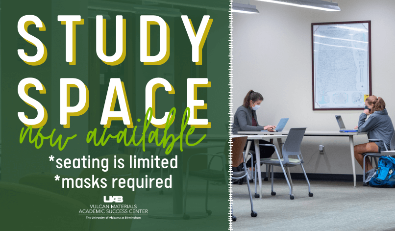 Vulcan Materials Academic Success Center - Students - Academics | UAB