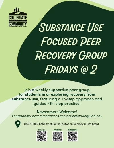 Collegiate Recovery Community-new | Student Counseling Services
