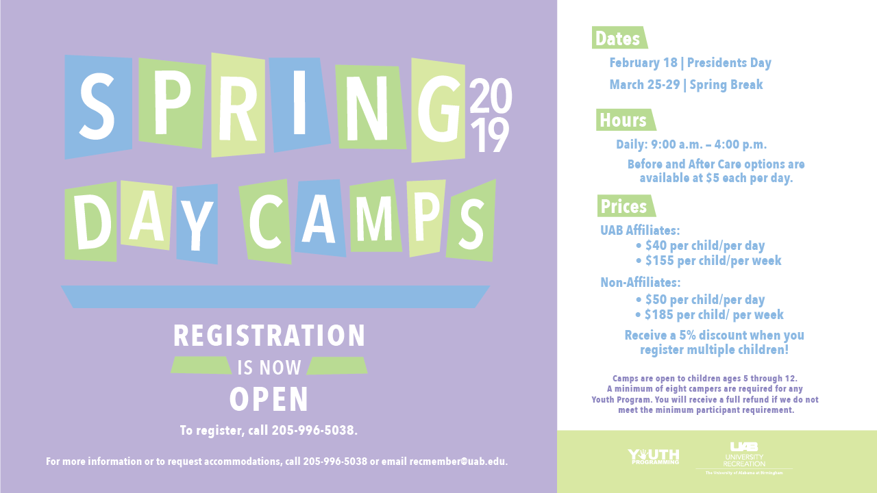 UAB - Students - Unversity Recreation - Home