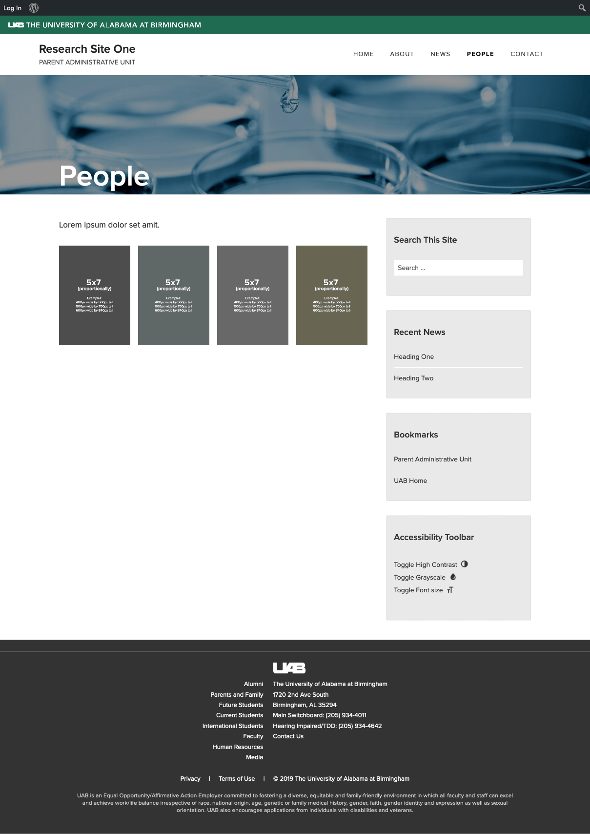 WordPress - Toolkit | UAB