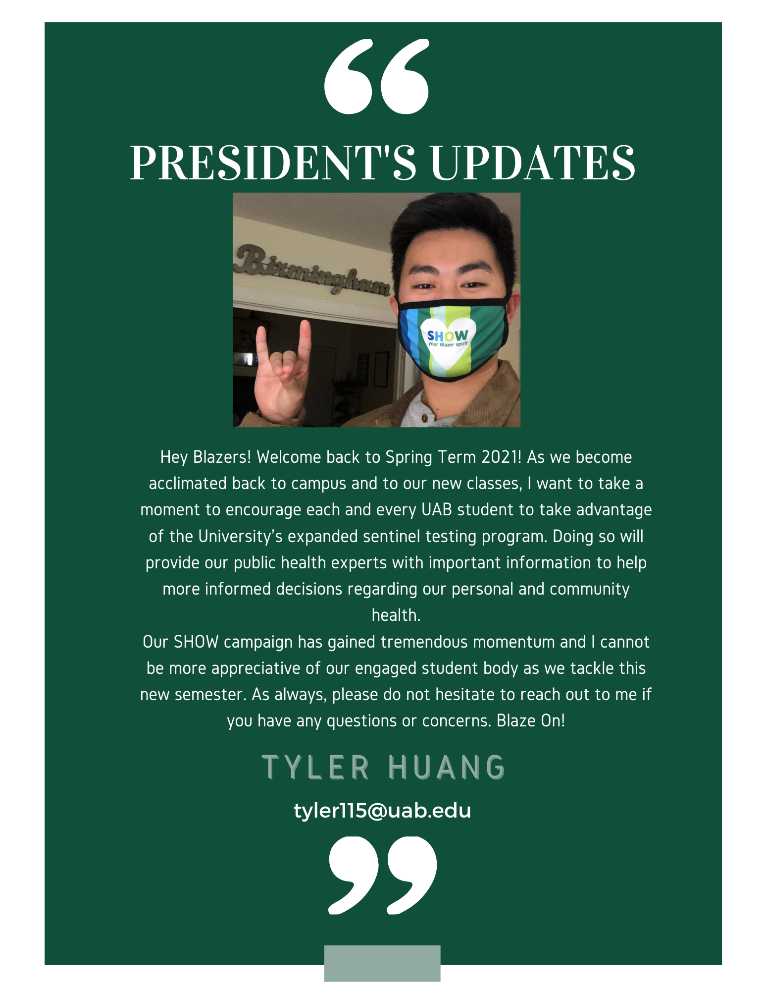 Home | Undergraduate Student Government Association